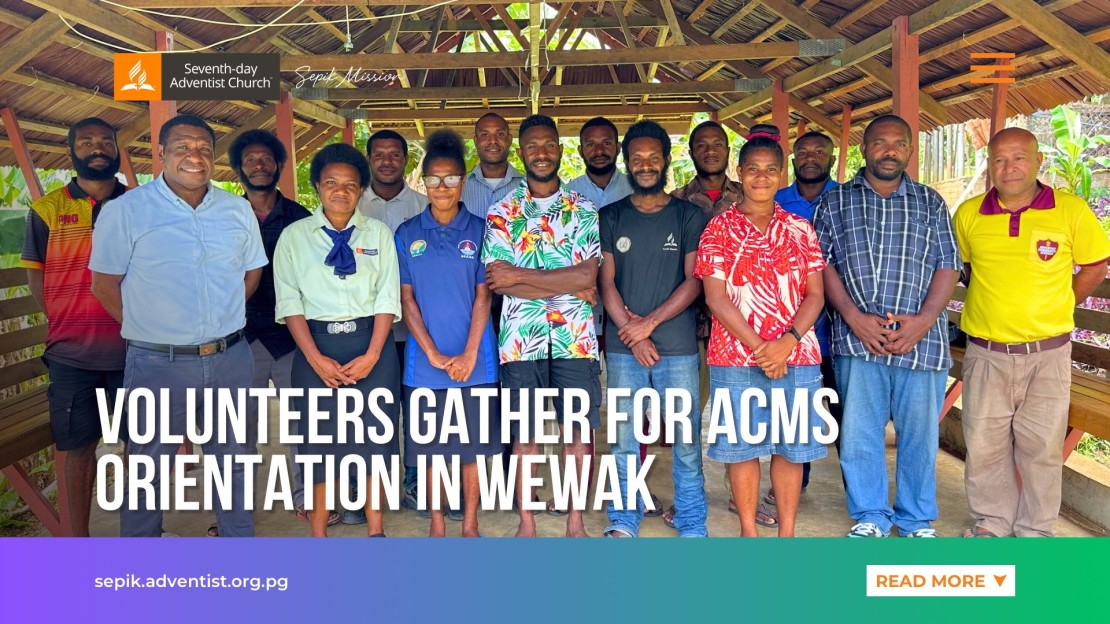 Volunteers Gather for ACMS Orientation in Wewak - Sepik Mission