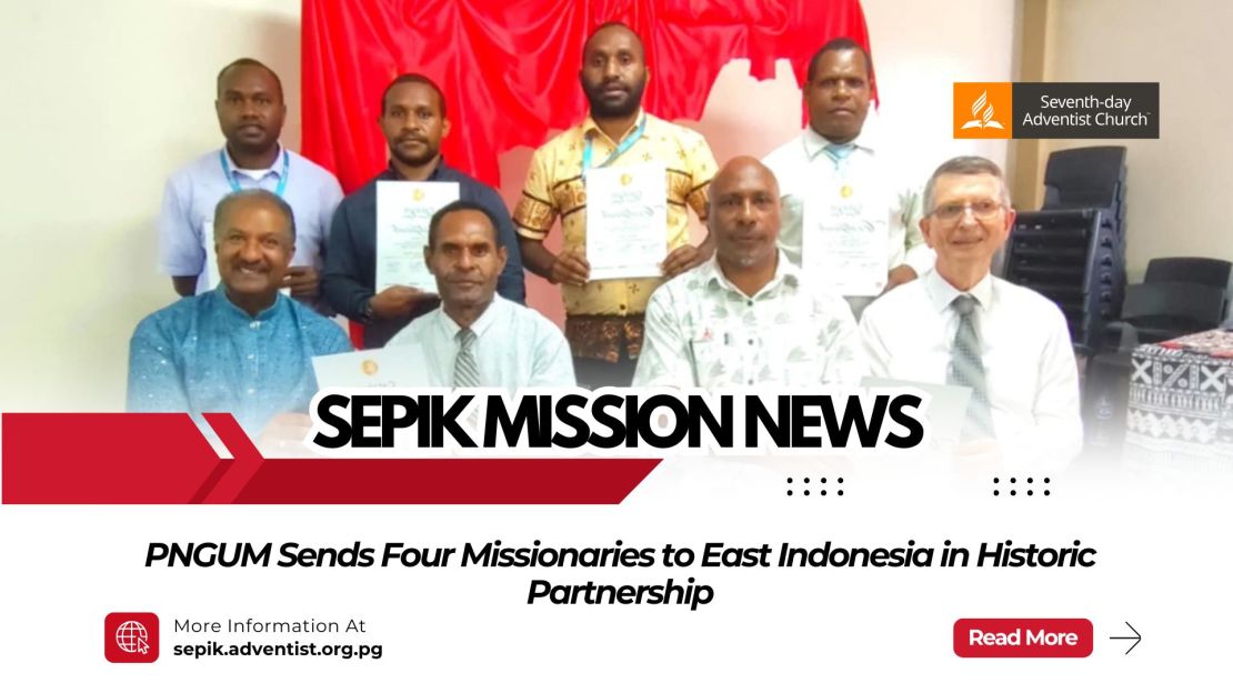 PNGUM Sends Four Missionaries to East Indonesia in Historic Partnership ...