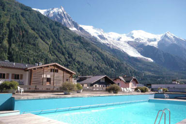 Modern Studio With Mont Blanc View And Pool - Chamonix