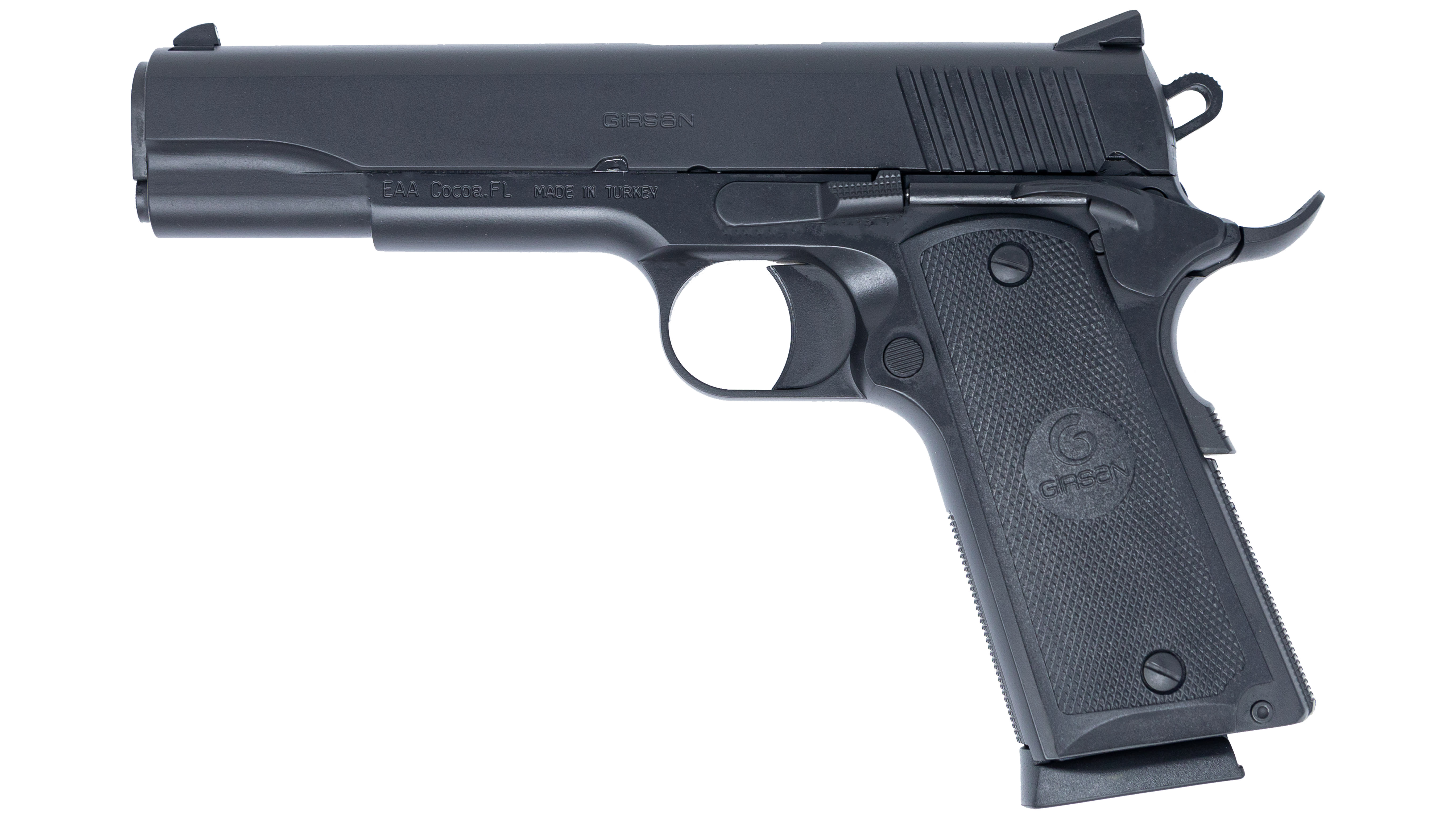 EAA Girsan MC1911S XLV 45 ACP 5" Barrel 8Rd Capacity - Semi Auto ...