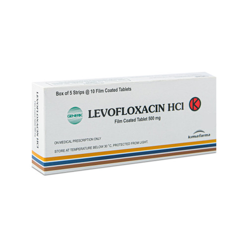 Levofloxacin 500 Mg 10 Tablet Kimia Farma - Alodokter Shop
