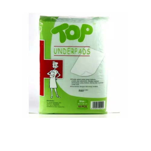 Top Underpads 60 cm x 90 cm 10 Pieces - Manfaat, Cara Pakai, dan Efek ...