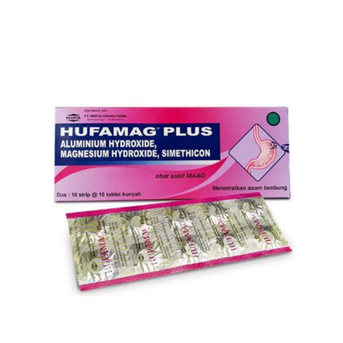 Hufamag Plus 10 Tablet - Manfaat, Kandungan, Dosis, dan Efek Samping
