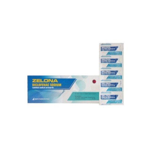 Zelona 50 mg 10 Tablet - Manfaat, Kandungan, Dosis, dan Efek Samping