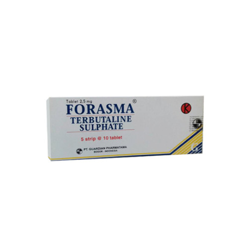 Forasma 2,5 Mg 10 Tablet - Alodokter Shop