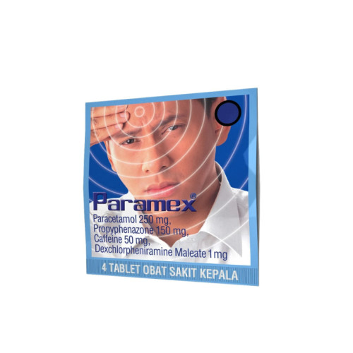Paramex 4 Tablet - Manfaat, Kandungan, Dosis, dan Efek Samping