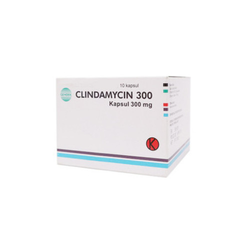 Clindamycin 300 mg 10 Kapsul Indofarma - Manfaat, Kandungan, Dosis, dan ...