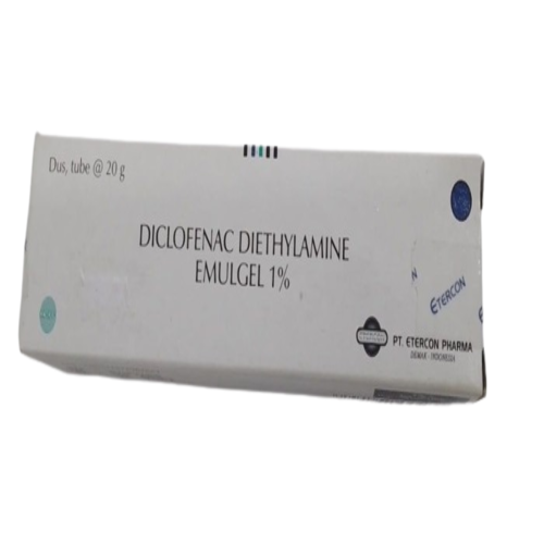 Diclofenac Diethylamine 1% Gel 50 gr Etercon - Manfaat, Kandungan, Dosis, dan Efek Samping