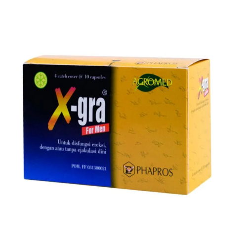 X-Gra For Men 10 Kapsul - Manfaat, Kandungan, Dosis, dan Efek Samping
