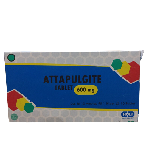 Attapulgite 600 mg 10 Tablet Holi - Manfaat, Kandungan, Dosis, dan Efek Samping