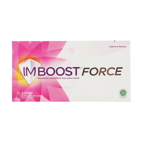 Imboost Force 10 Kaplet - Manfaat, Kandungan, Dosis, dan Efek Samping