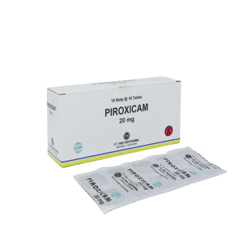 Piroxicam 20 mg 10 Tablet FM - Manfaat, Kandungan, Dosis, dan Efek Samping