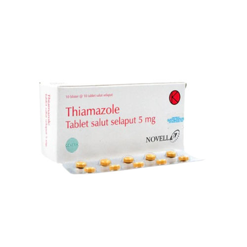 Thiamazole 5 mg 10 Tablet Novell - Manfaat, Kandungan, Dosis, dan Efek ...
