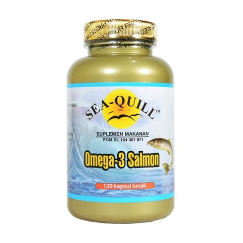 Sea-Quill Omega-3 Salmon 120 Kapsul Lunak - Alodokter Shop