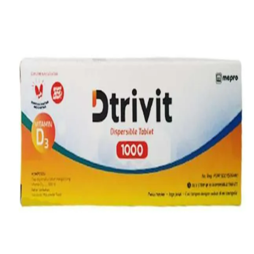 Dtrivit 1000 IU 10 Tablet - Alodokter Shop