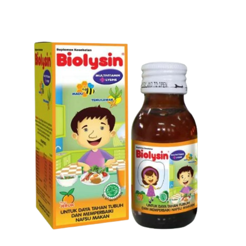 Biolysin Sirup 60 ml - Manfaat, Kandungan, Dosis, dan Efek Samping