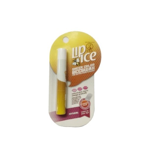 Lip Ice Sheer Color Beeswax Natural 2 gram - Alodokter Shop