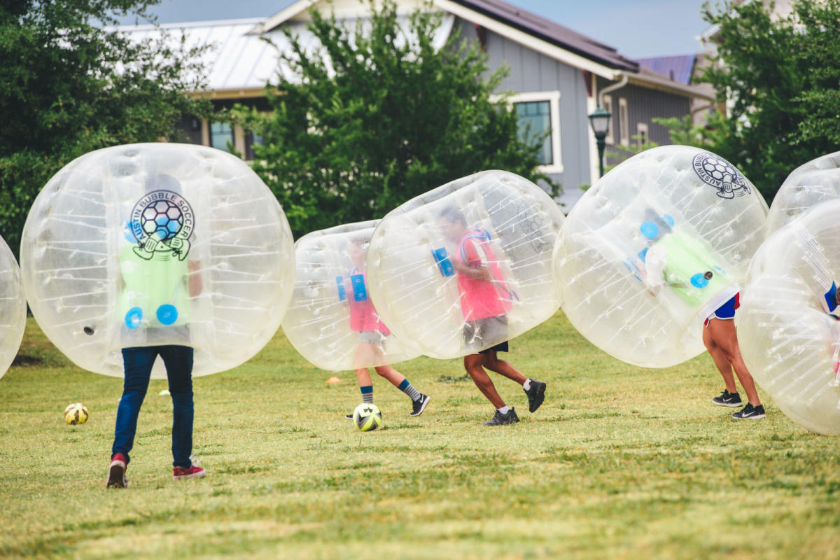 PHOTOS: Austin Bubble Soccer