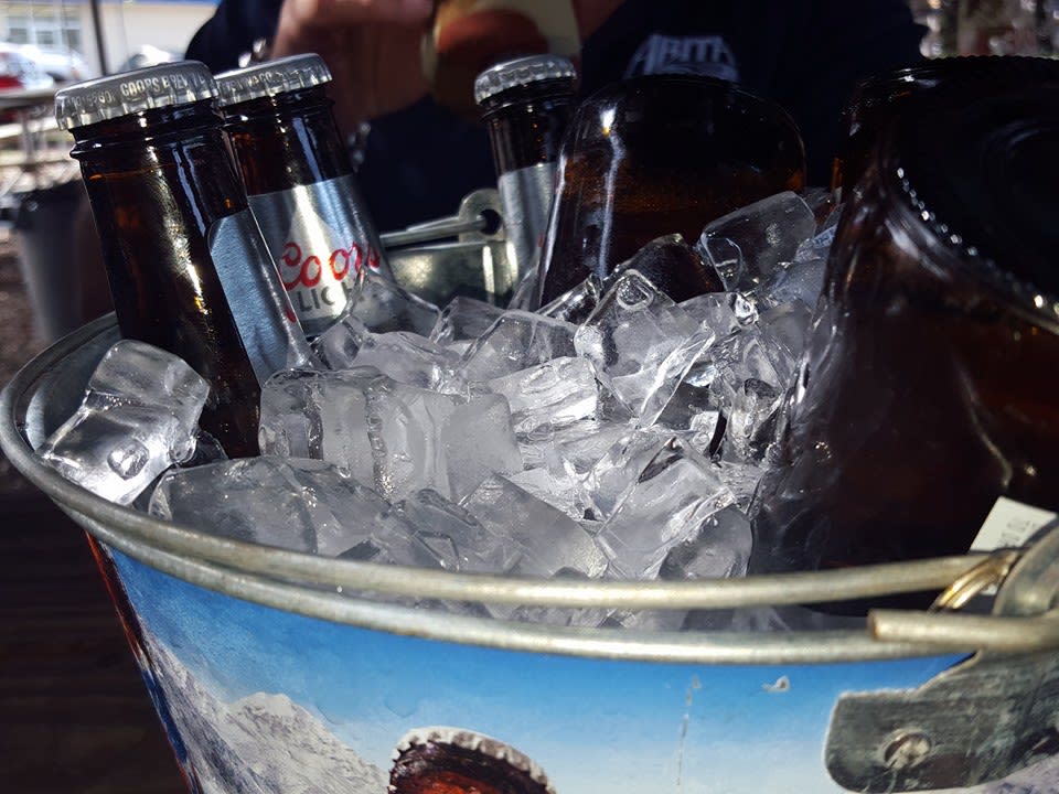 Ice Cold Buckets of Beer in Austin