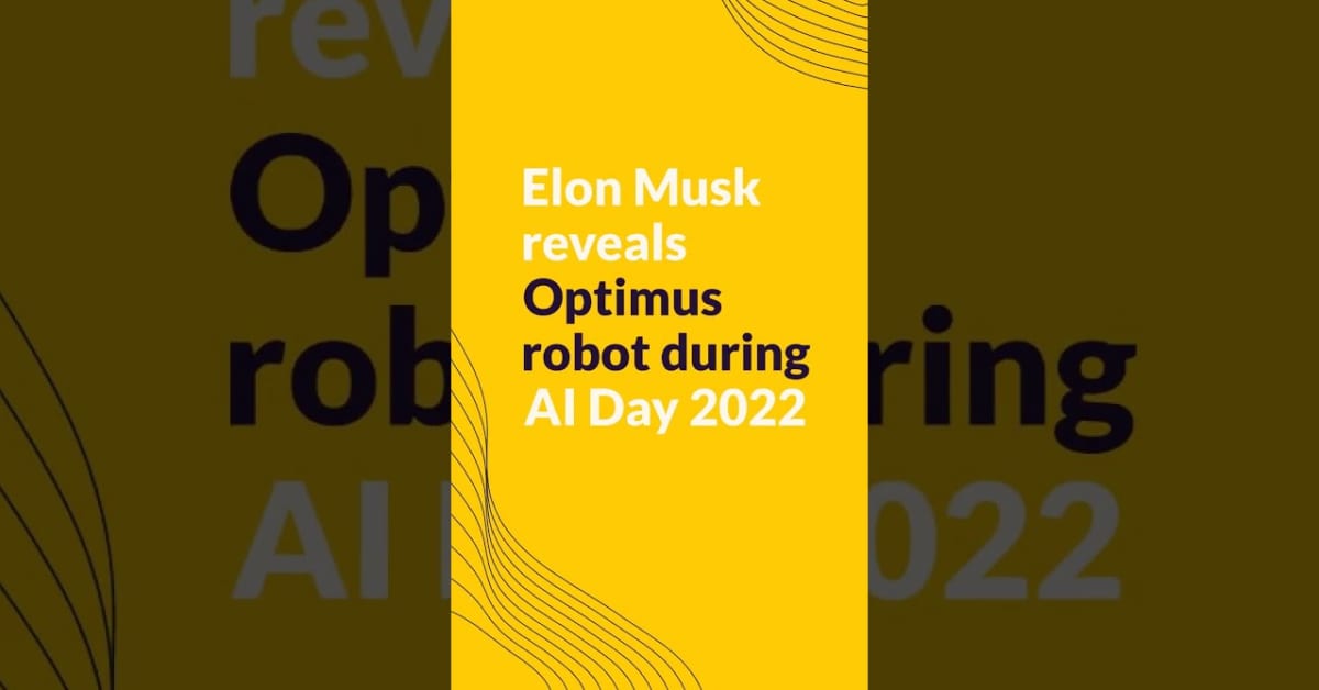 Elon Musk Reveals Optimus Robot During AI Day 2022 | flawlessviewTV