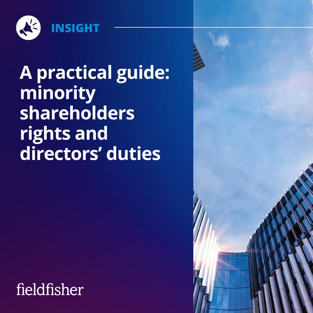 A practical guide: minority shareholders rights and directors’ duties