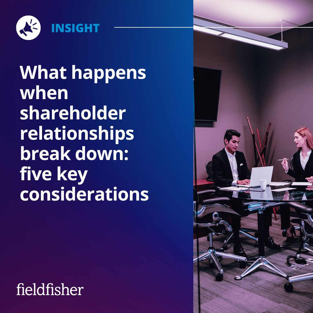 What happens when shareholder relationships break down: five key ...