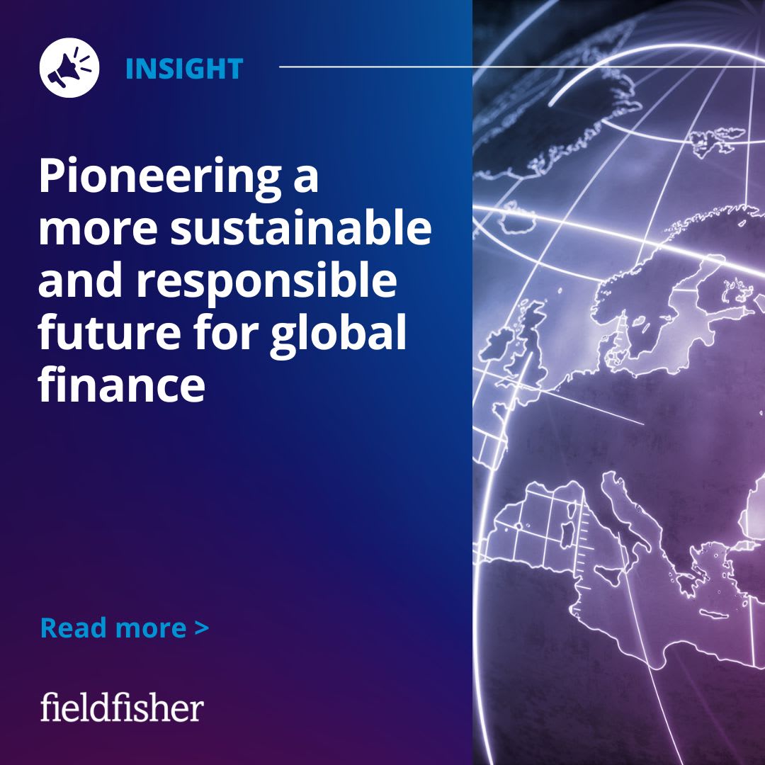 Pioneering a more sustainable and responsible future for global finance ...