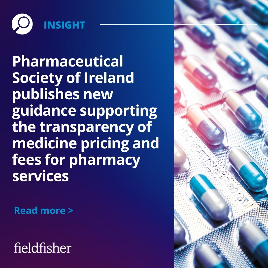 Pharmaceutical Society of Ireland publishes new guidance supporting the ...