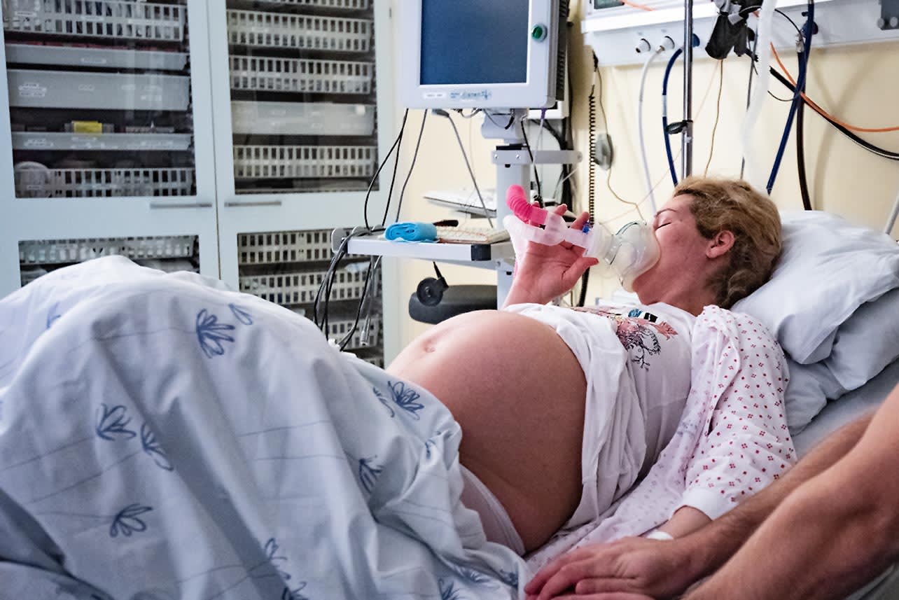 Poor Ventilation Limits Pain Relief in Labour Wards