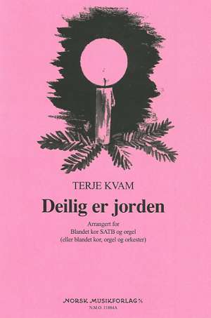 Deilig er jorden for SATB og orgel