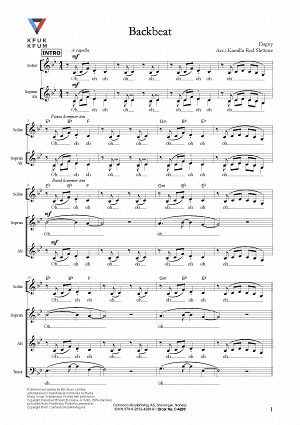 Backbeat (Dagny) - SAB TenSing | Notebutikken