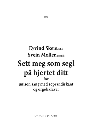 Sett meg som segl på ditt hjerte for unison sang med soprandiskant og ...