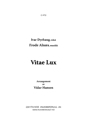 Vitae Lux - Damekor | Notebutikken