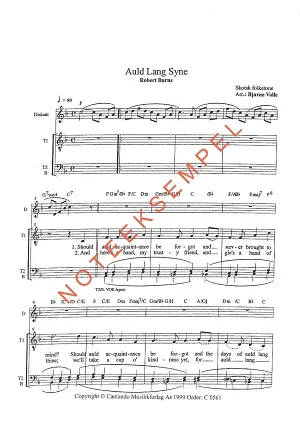 Auld lang syne - TTB