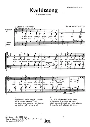 Kveldsong | Notebutikken