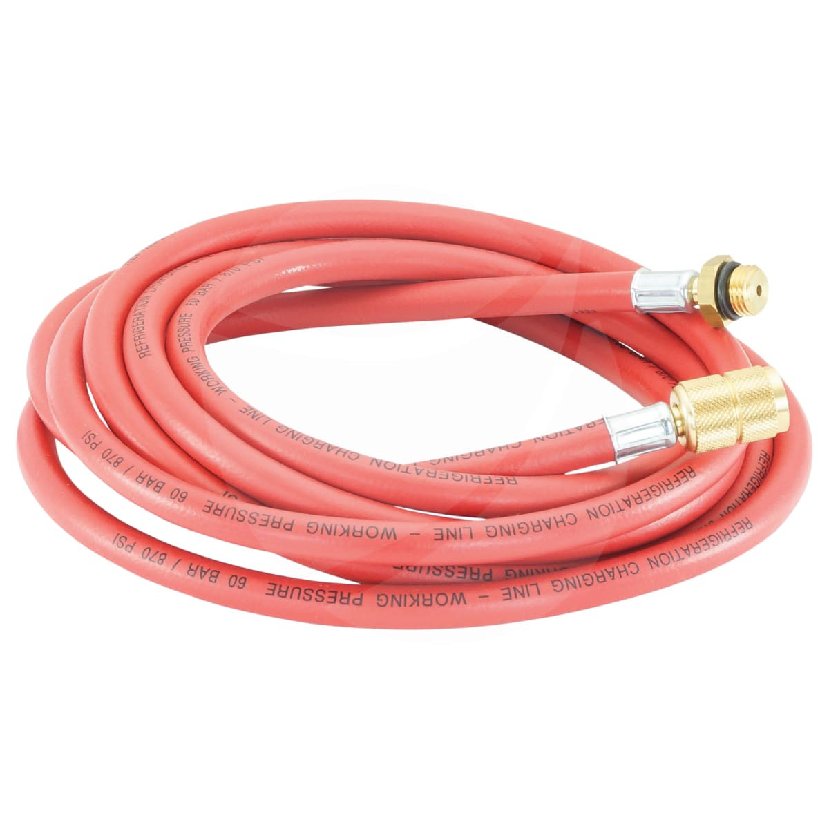 CHARGING HOSE, REFCO, R134A, 3050MM, RED