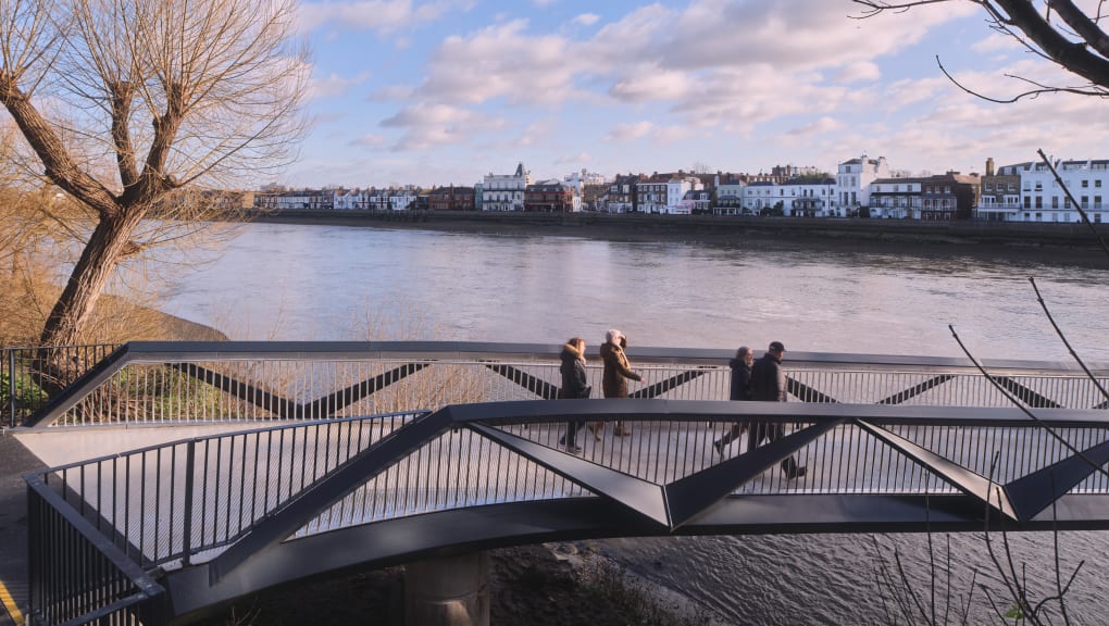 Dukes Meadows Footbridge - The Institution of Structural Engineers