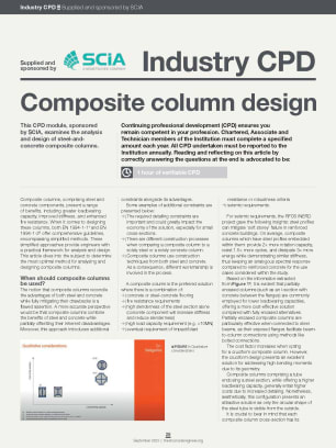 Industry CPD: Composite column design - The Institution of Structural ...
