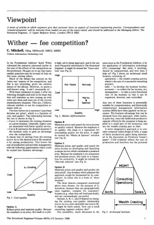 Wither - Fee Competition? - The Institution of Structural Engineers