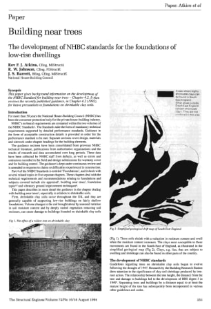 Building Near Trees. The Development of NHBC Standards for the ...