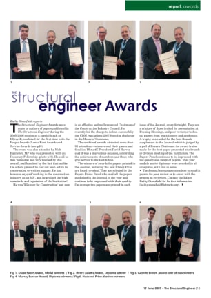 The Structural Engineer Awards - The Institution of Structural Engineers