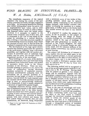 Wind Bracing in Structural Frames - The Institution of Structural Engineers