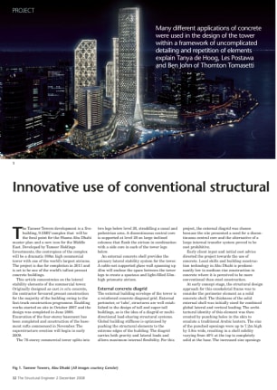 Innovative use of conventional structural principles in Middle East ...