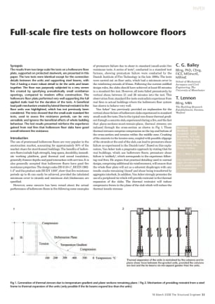 Full-scale fire tests on hollowcore floors - The Institution of ...