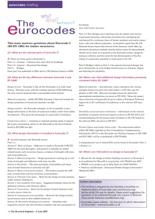 Eurocode briefing: EC5 timber structures - The Institution of ...