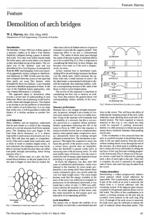 Demolition of Arch Bridges - The Institution of Structural Engineers