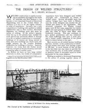 The Design of Welded Structures - The Institution of Structural Engineers
