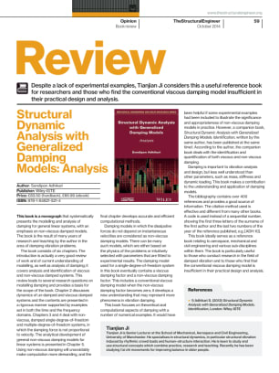 Book review: Structural Dynamic Analysis with Generalized Damping ...