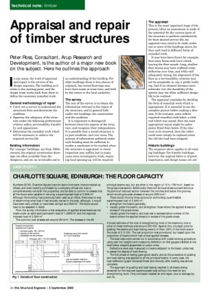 Appraisal and repair of timber structures - The Institution of ...