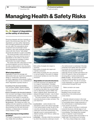 Managing Health & Safety Risks (No. 56): Impact of degradation on the ...